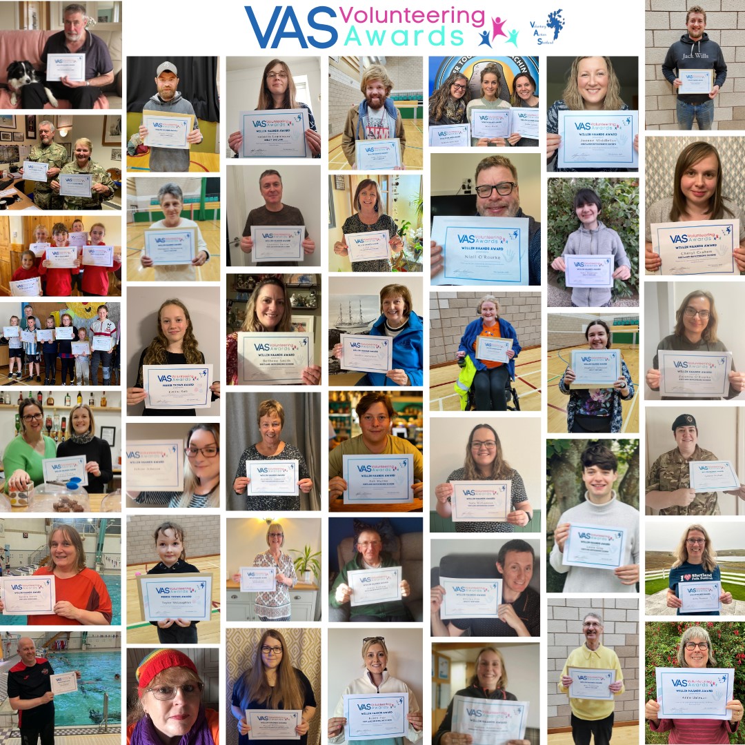 VAS Volunteering Awards | Voluntary Action Shetland