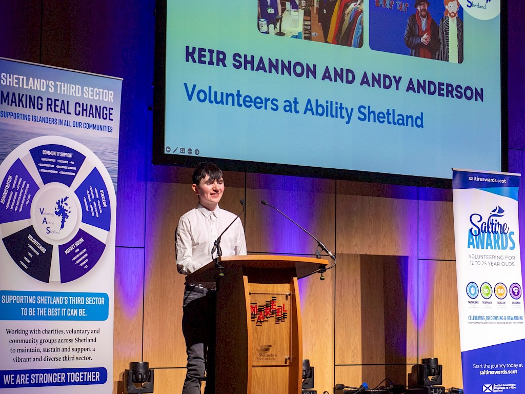 Saltire Awards | Voluntary Action Shetland